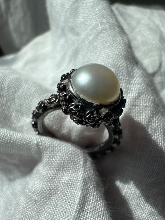 Olga Ribler Silber Ring Perle (Neu (gemäss Beschreibung)) in Brütten ...