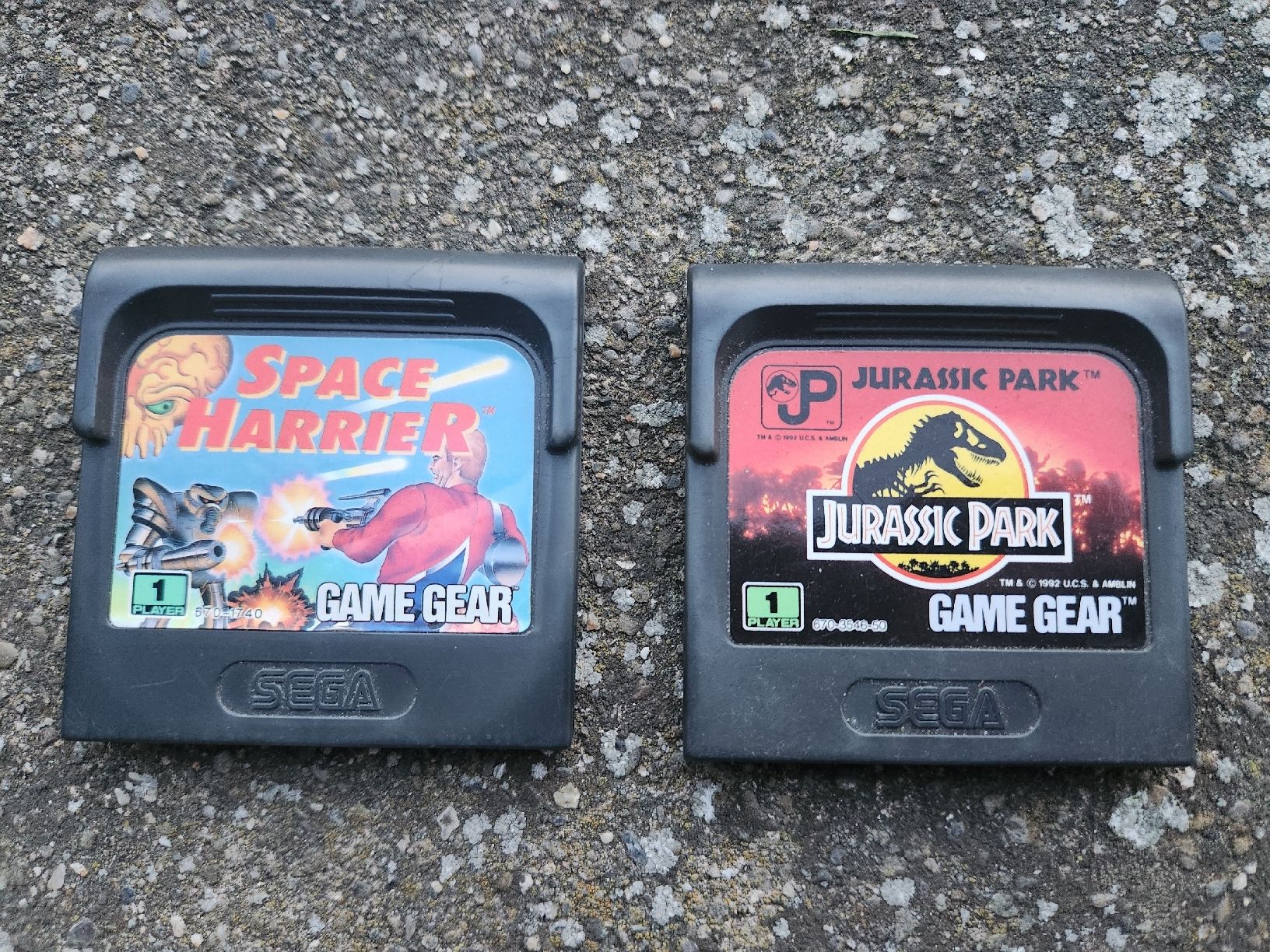 Sega Game Gear: Space Harrier & Jurassic Park, Top! (Gebraucht) in ...