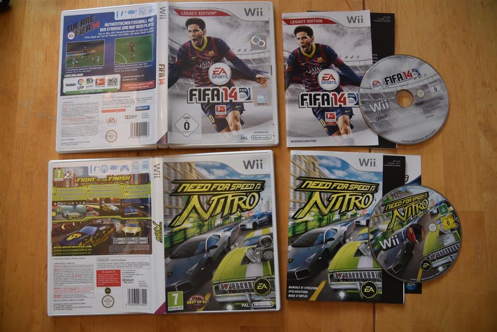 NFS Nitro + FIFA 14 | Kaufen auf Ricardo