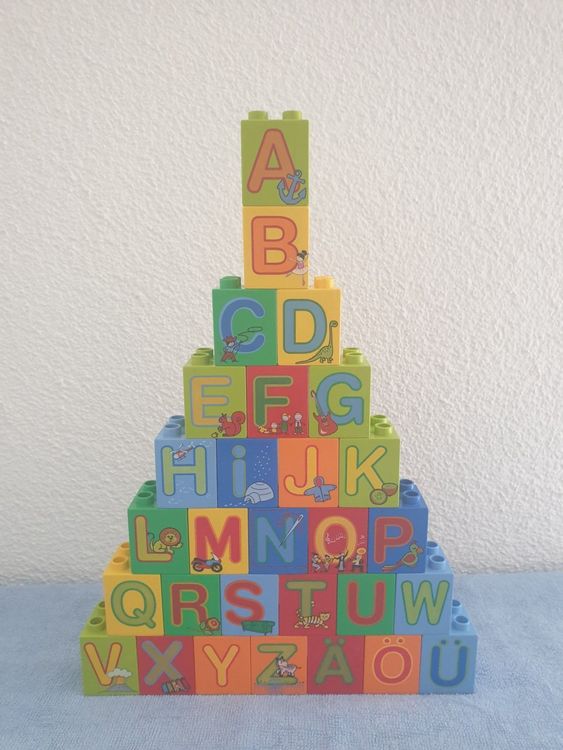 E20: Lego Duplo Alphabet komplett (Gebraucht) in Münchwilen TG für CHF ...