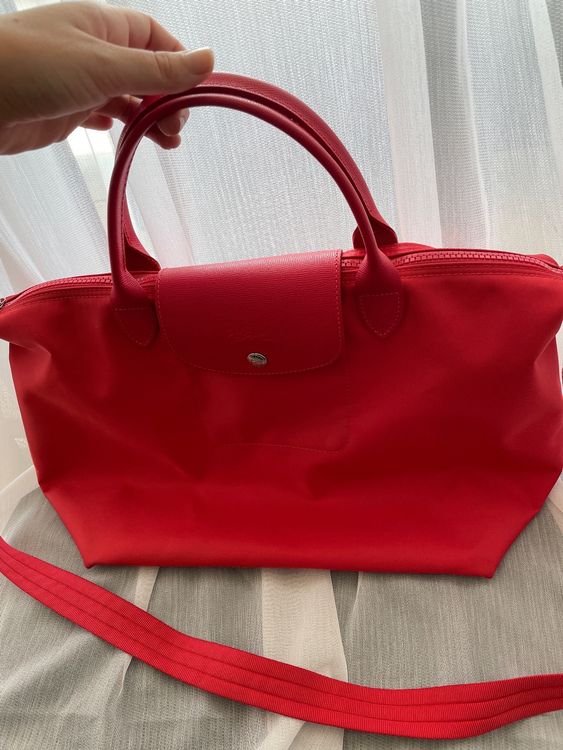 Longchamp Le Pliage Rot M | Kaufen auf Ricardo