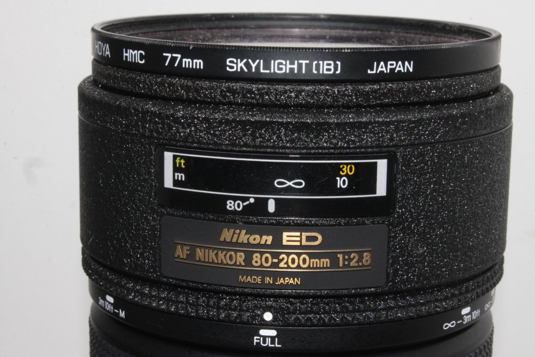 cc/ NIKON ED AF NIKKOR 2.8 D / 80-200 mm + 1 Filter + Köcher (Gebraucht ...