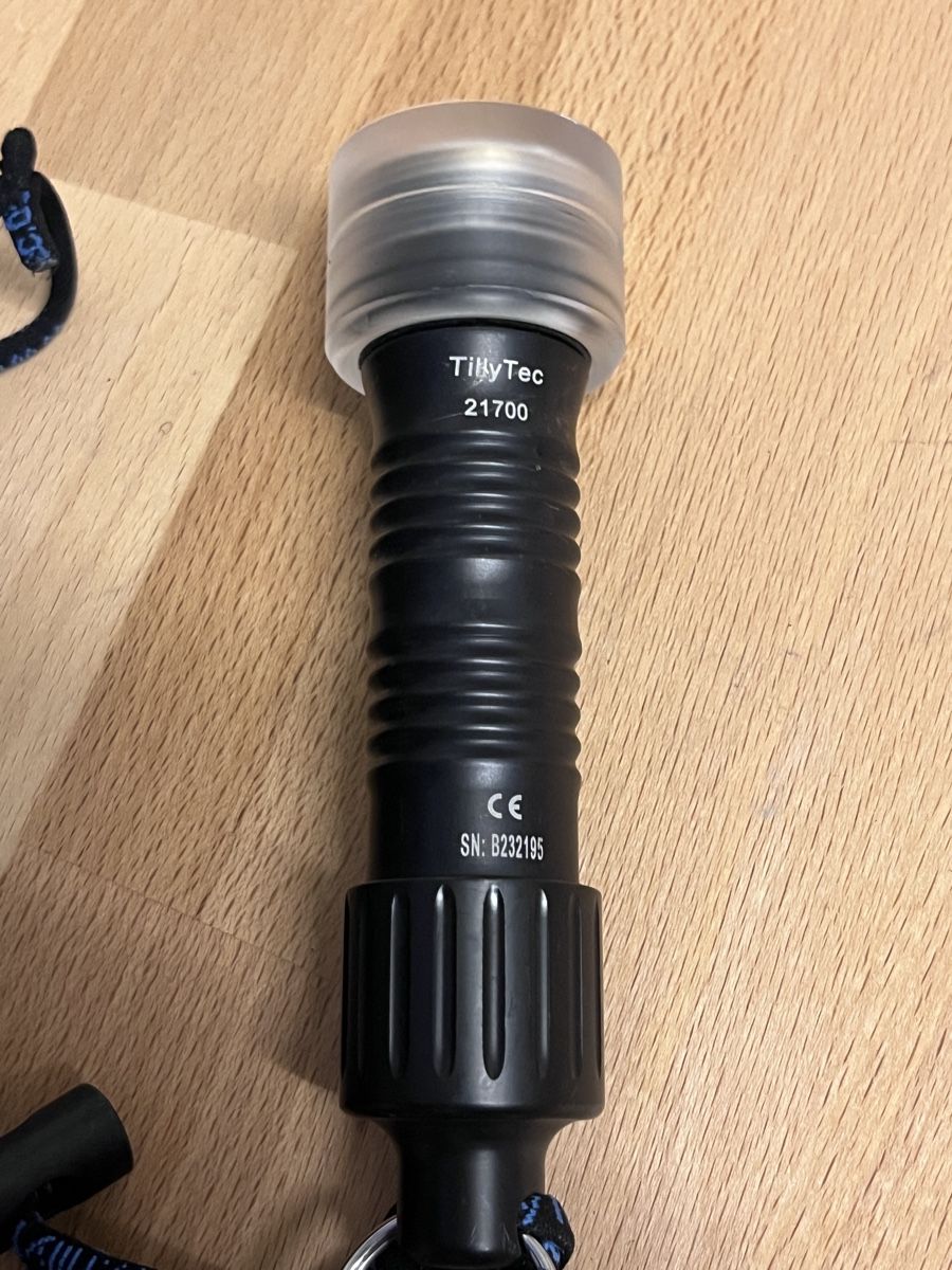 TillyTec Mini uni Tauchlampe LED-4000-20000-15 Top Zustand! (Gebraucht ...