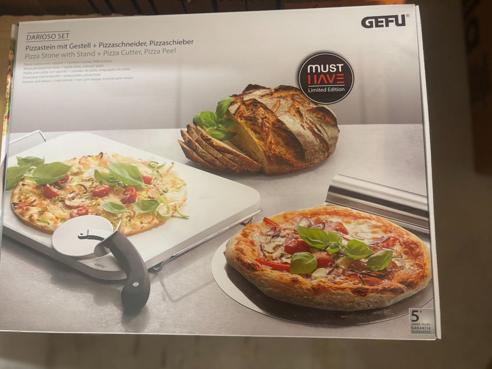Neues Pizza Set "Darioso" von Gefu - Limited Edition (4) (Neu und ...