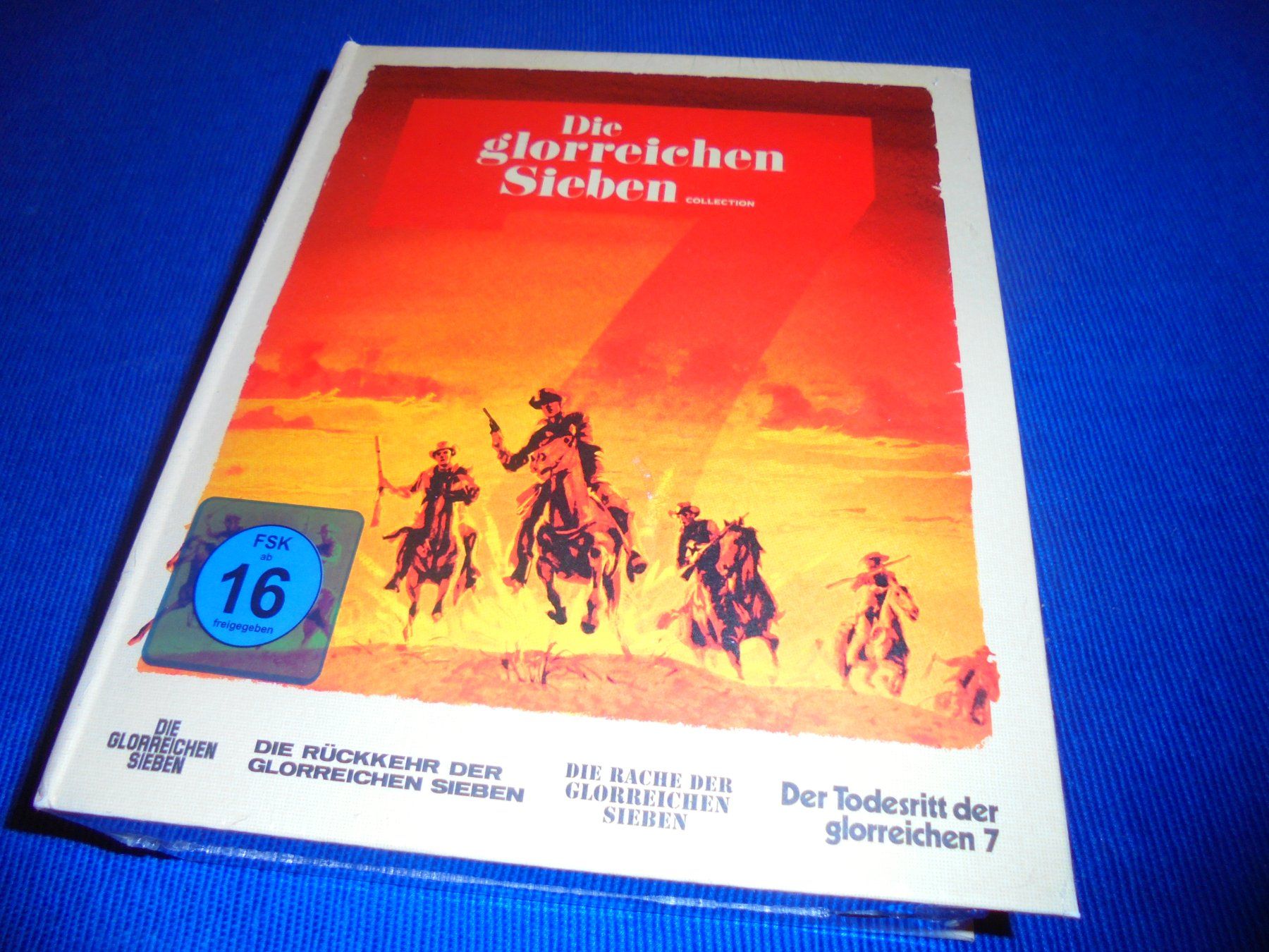 BOX Die Glorreichen Sieben 1-4 / 4 K-Ultra HD / RAR !!! (Neu und ...