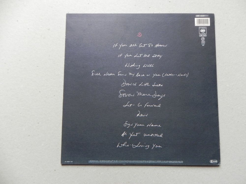 LP USA R & B Sänger Terence Trent D`Arby 1987 Debut Album | Kaufen auf ...