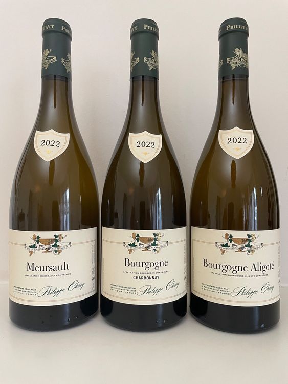 3x 2022 Philippe Chavy Meursault/Bourgogne (Neu (gemäss Beschreibung ...