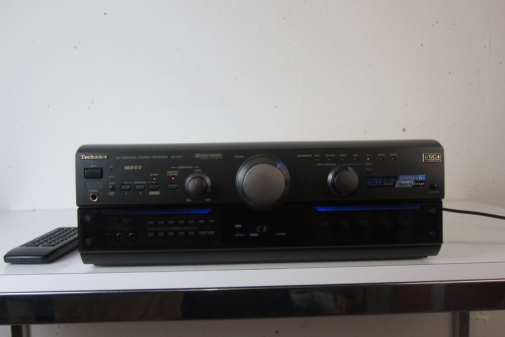 Technics SA-AX7 Dolby Surround AV-Receiver mit Bi-Amping (Gebraucht) in ...