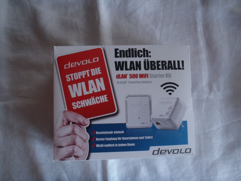 devolo 500 WiFi Starter Kit (Gebraucht) in Pfäffikon SZ für CHF 20 – mit Lieferung auf Ricardo ...