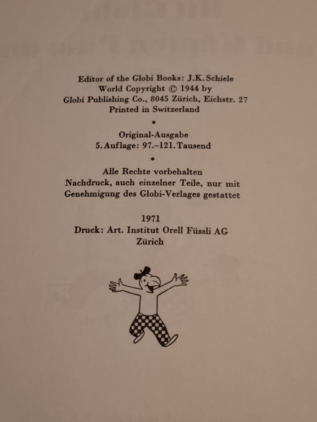 Comic Globi und Käptän Pum um die Welt - Kinderbuch 1971 (Gebraucht) in ...