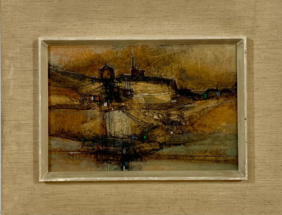 Max Günther (1934-1974) Gemälde -November Landschaft (Gebraucht) in ...