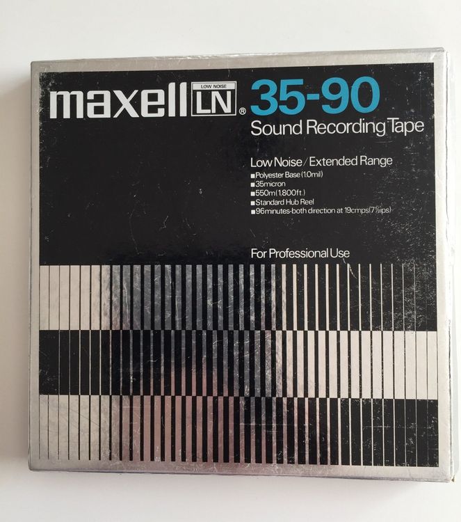 Maxell LN 35-90 Sound Recording Tape | Kaufen auf Ricardo