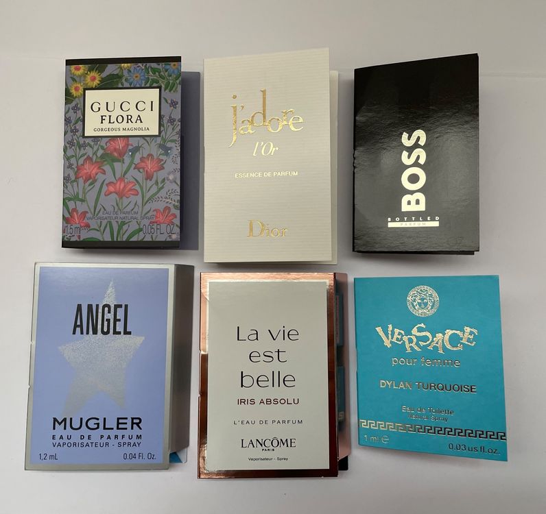 Parfüm 6x Stück Dior, Gucci, Versace, Lancôme | Kaufen auf Ricardo