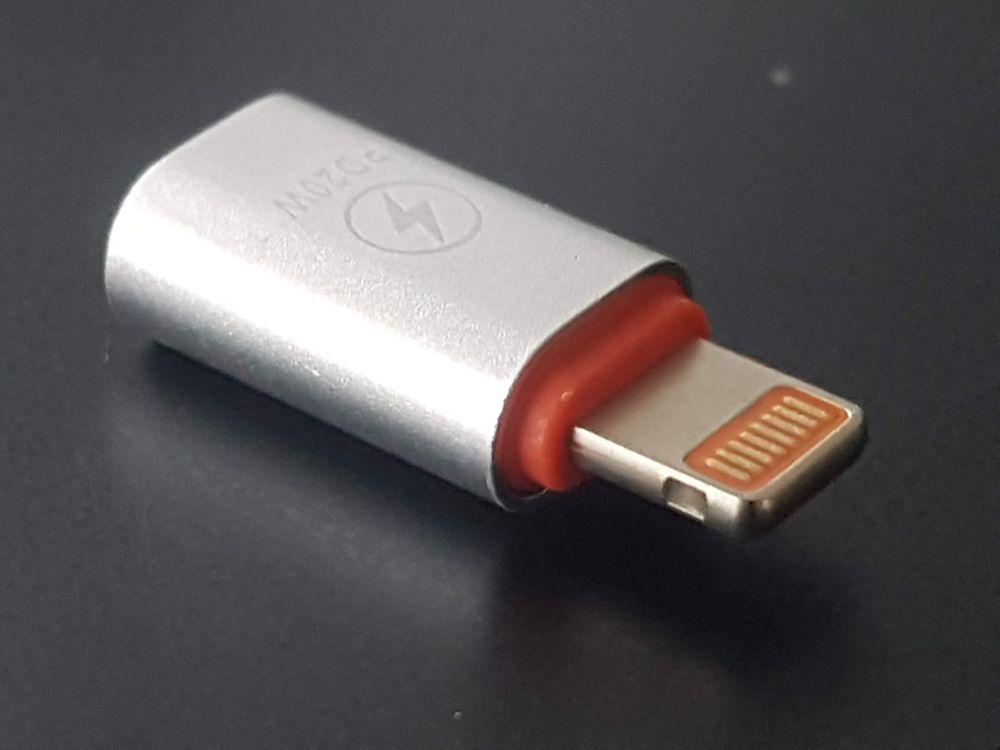 USB Typ C zu iphone APPLE Lightning (Übergangs-Adapter) | Kaufen auf Ricardo