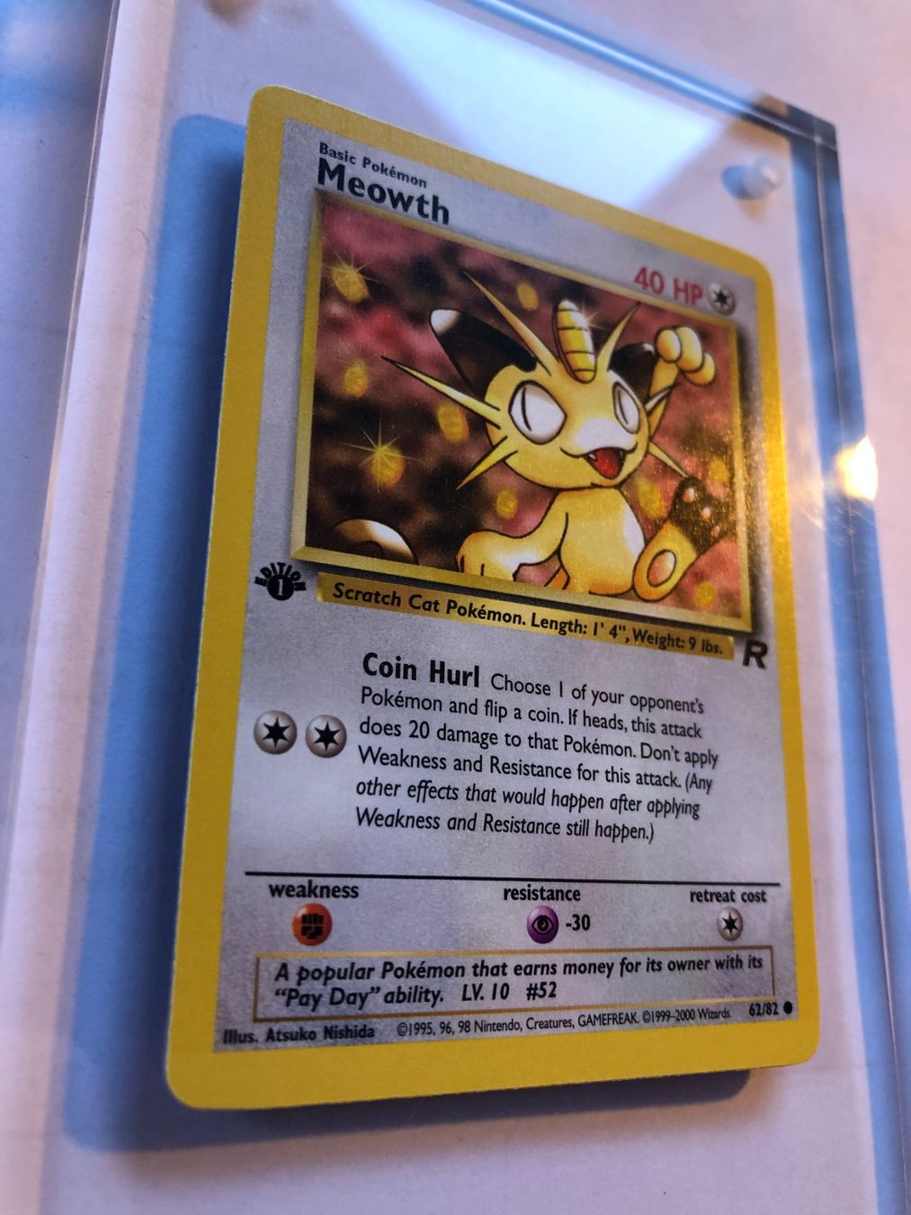 Meowth 1st Team Rocket - MINT - ab 1.- (Usato) a Giubiasco per CHF 1 ...