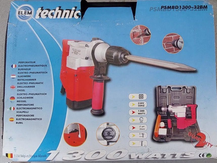 Elektro-pneumatisch meissel 1300 watt | Kaufen auf Ricardo