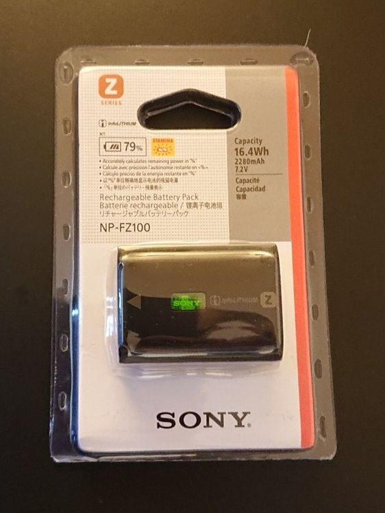 NEU - Sony NP-FZ100 NP FZ100 Akku Rechargeable Battery Pack | Kaufen ...
