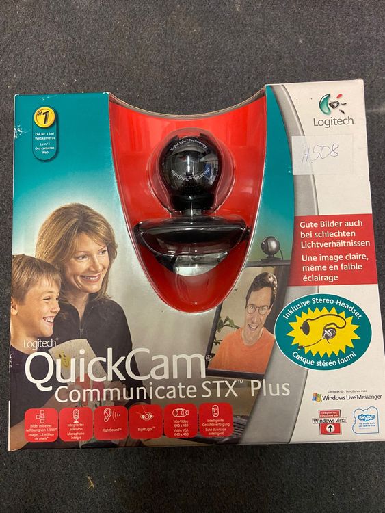 Logitech Quick Cam mit Stereo - headset C91 | Kaufen auf Ricardo