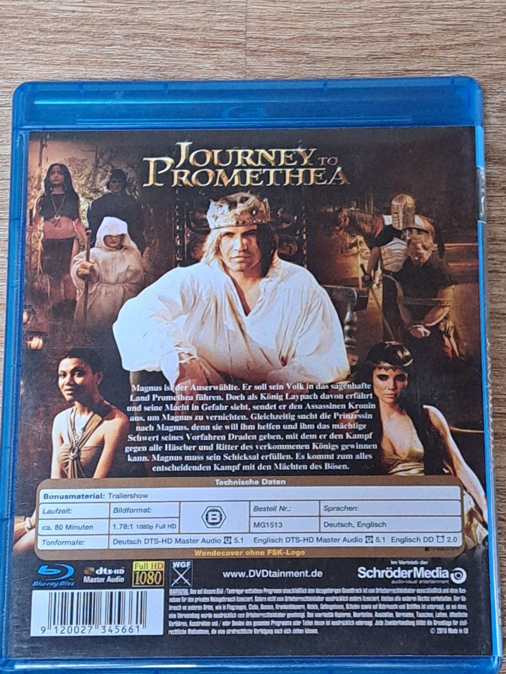 Blu-ray Journey to Promethea mit Billy Zane & Marcelle Baer (Neu ...