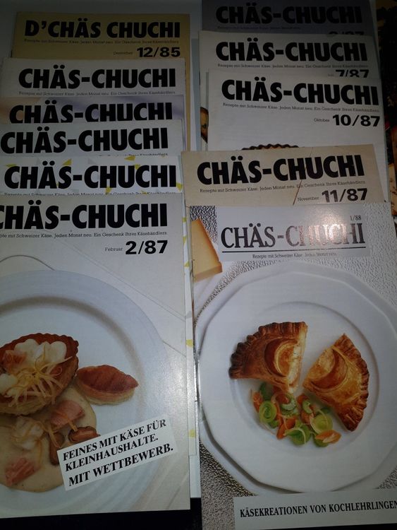 32 X Chäs Chuchi 1985-93 (Gebraucht) in für CHF 9 – mit Lieferung auf ...