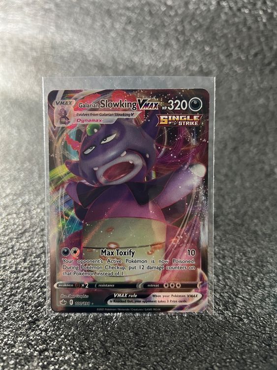 Pokémon Scarlet & Violet - Slowking VMAX 100/198 (Neu (gemäss ...
