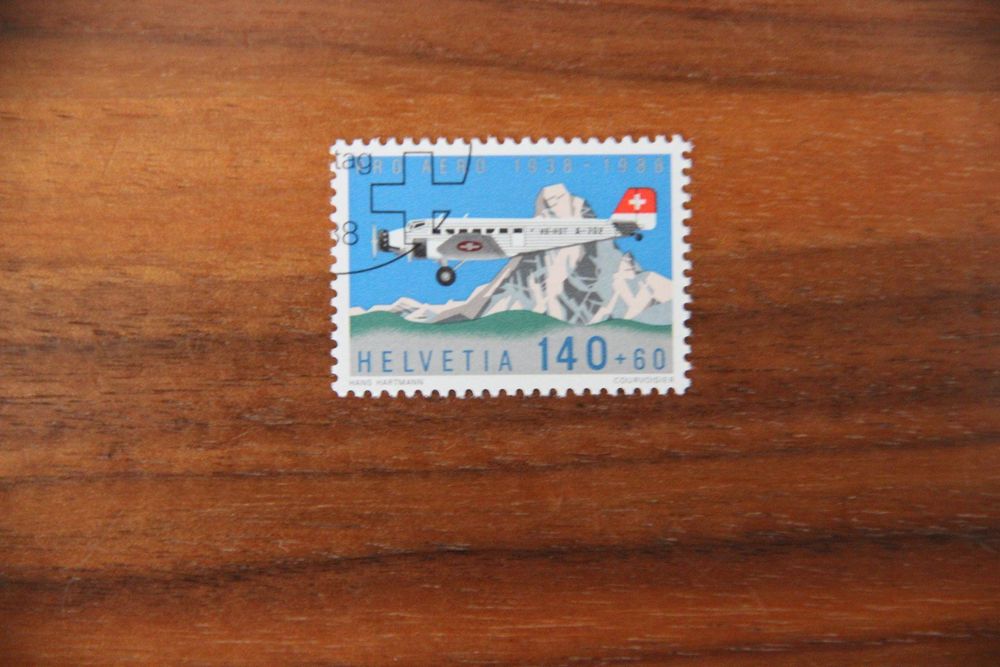 Schweiz 1988 - 50 Jahre Stiftung Pro-Aero (Neu (gemäss Beschreibung)) in Jona für CHF 0.5 – mit ...