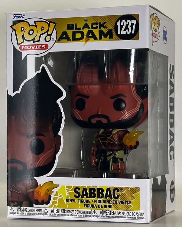 Funko POP! Movies Black Adam Sabbac (Neu und originalverpackt) in ...