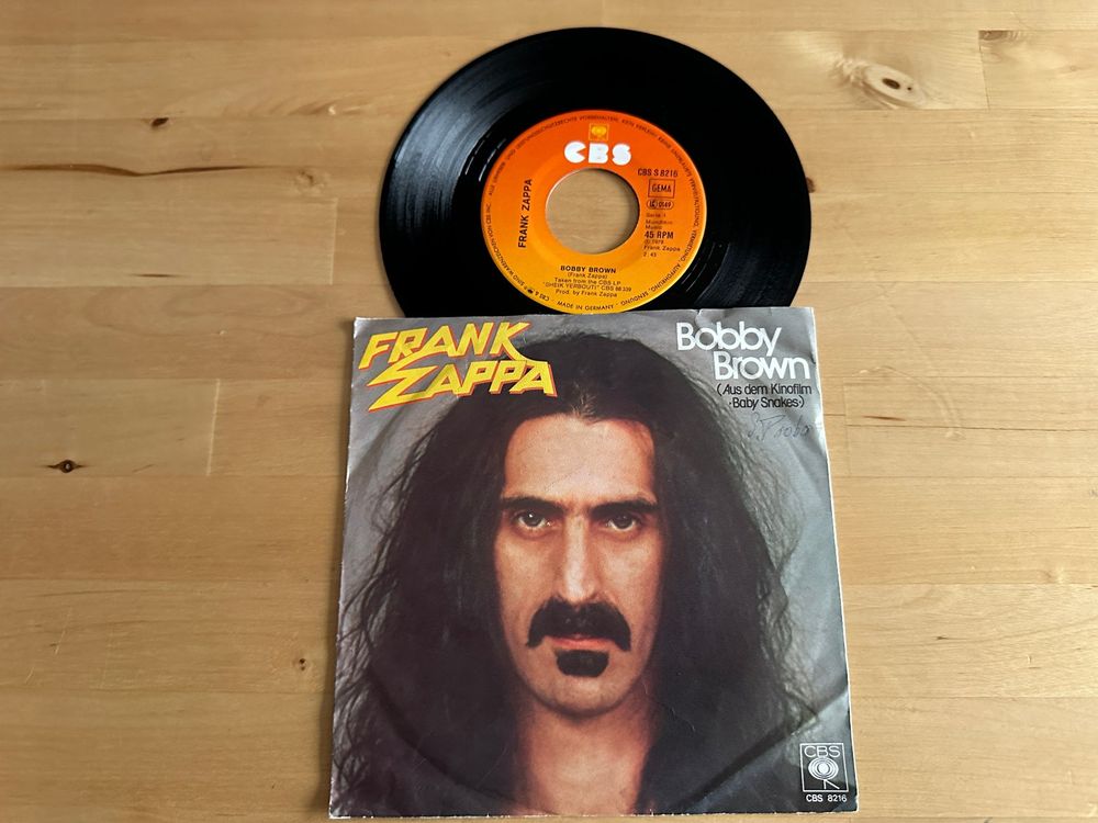 FRANK ZAPPA Super Hit Bobby Brown Single Kult Top Hit 70's | Kaufen auf ...