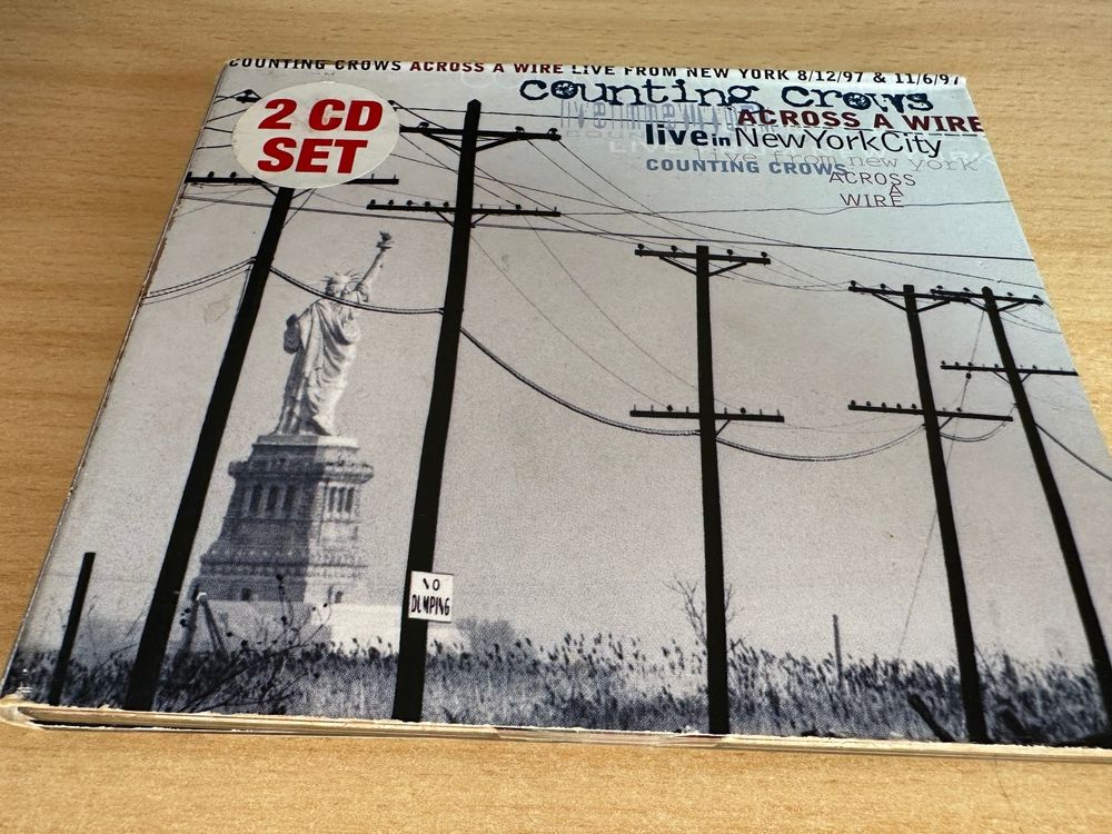 Counting Crows – Across A Wire Live In New York City - 2 CD (Gebraucht ...
