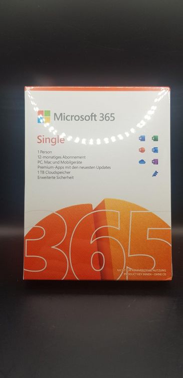 Microsoft 365 Single - Neu OVP (Neu und originalverpackt) in Hünenberg ...