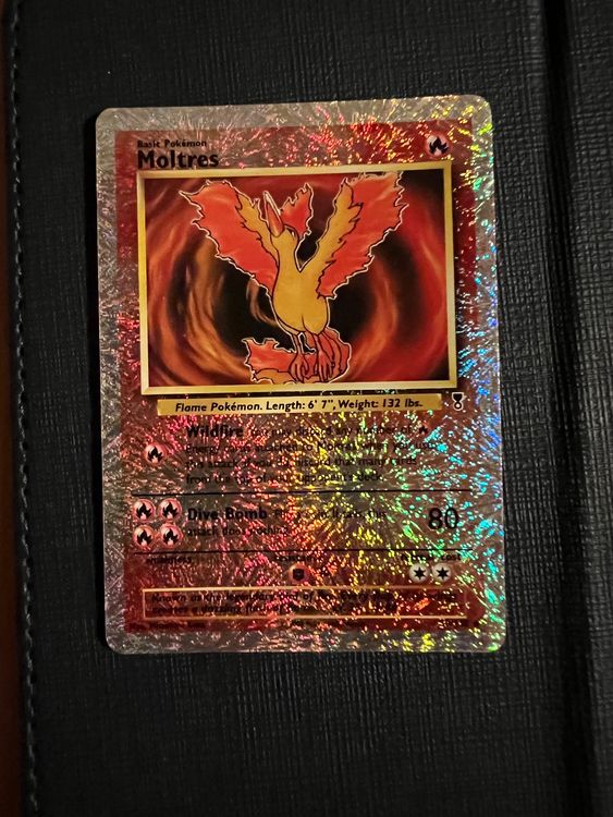 POKEMON MOLTRES REVERSE HOLO LEGENDARY COLLECTION CARD RARE (Gebraucht ...