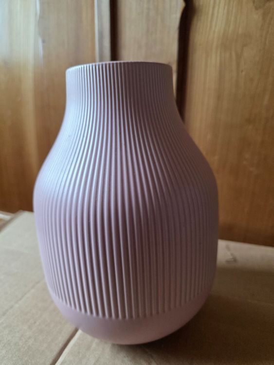 IKEA GRADVIS Vase lila Keramik schwer 23 cm (Gebraucht) in Walterswil ...
