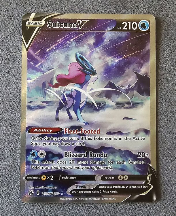 Carte Pokémon Suicune V ar | Kaufen auf Ricardo