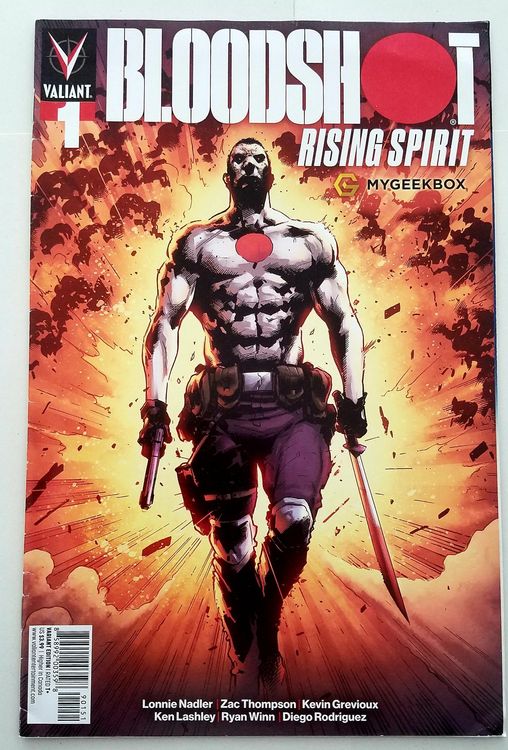 Bloodshot Rising Spirit "Valiant 1" Comicheft v. Feb. 2019 (Neu (gemäss ...