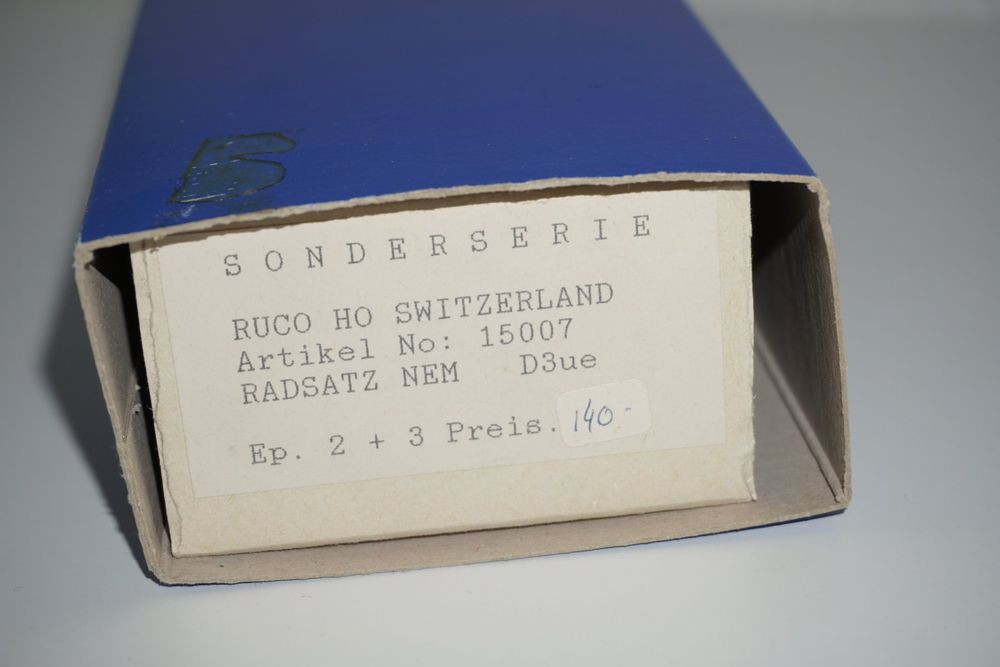 Ruco - Sonderserie SBB D3 H0/DC (Gebraucht) in Matten b. Interl für CHF ...