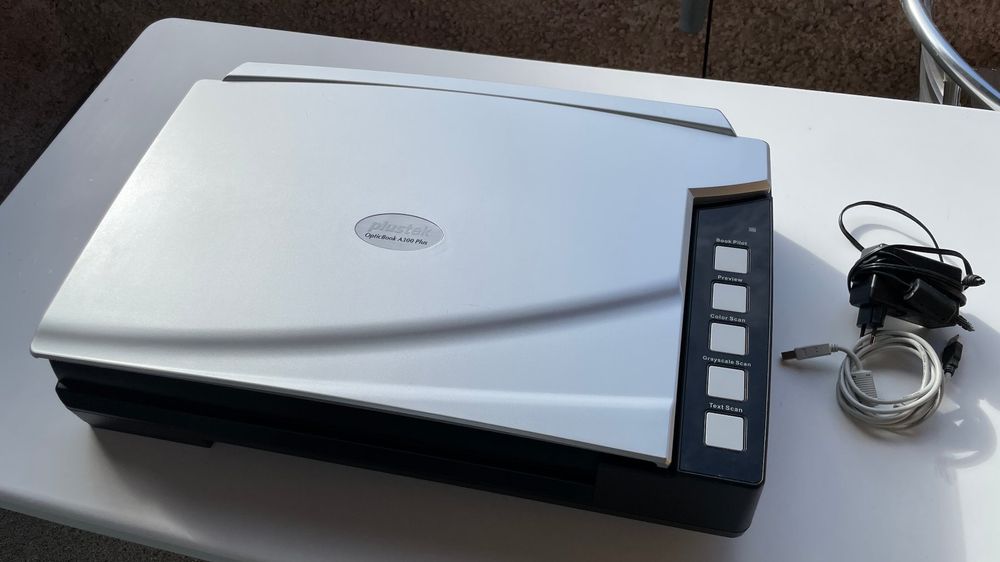 Plustek OpticBook A300 Plus Flachbettscanner Scanner Bücher (Gebraucht ...