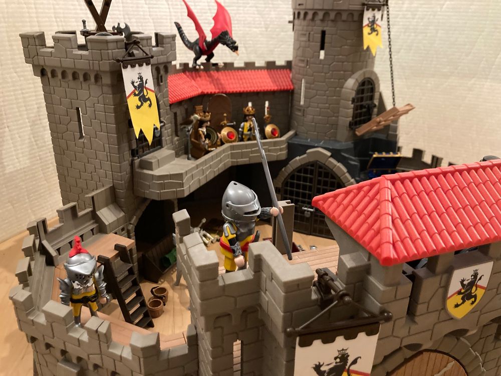 Playmobil Ritterburg, grosse Löwenritterburg 4865 | Kaufen auf Ricardo