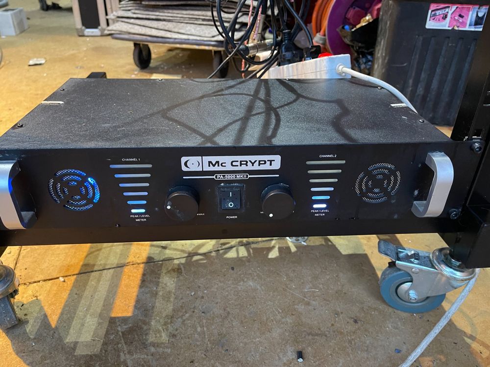 Mc CRYPT PA 5000 MK2 (Audioverstärker) Wie neu! (Gebraucht) in ...
