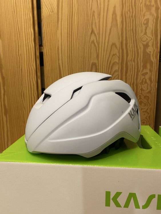 Neuer KASK Wasabi Velohelm - Grösse S (50-56cm) - Weiss Matt (Neu (gemäss Beschreibung)) in ...