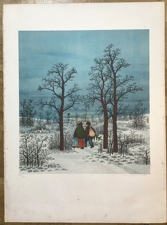 Ivan LACKOVIC (1932-2004) Lithographie Handsigniert | Kaufen auf Ricardo