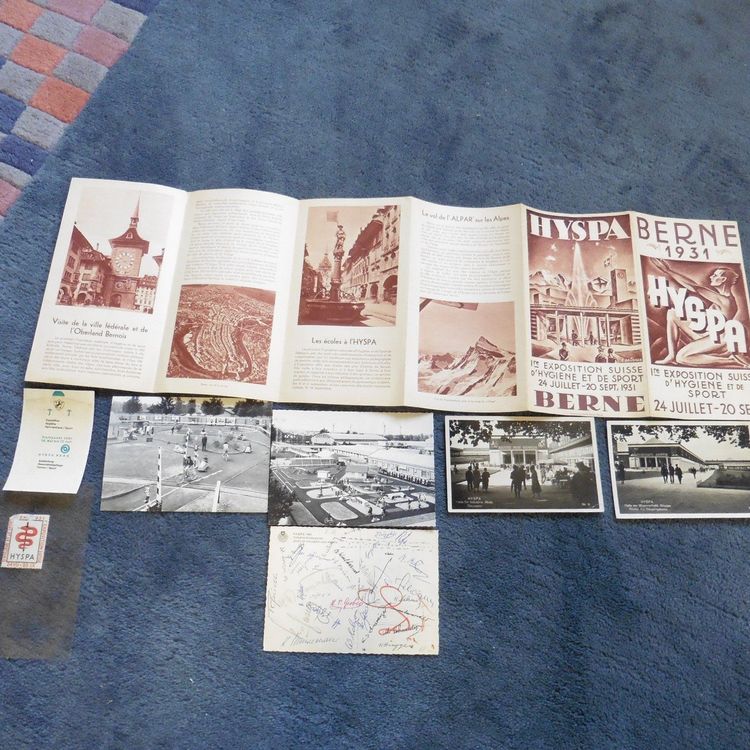 Bern,HYSPA,1931-1961,Werbe-Grafik,8 Foto (Gebraucht) in Lausen für CHF ...