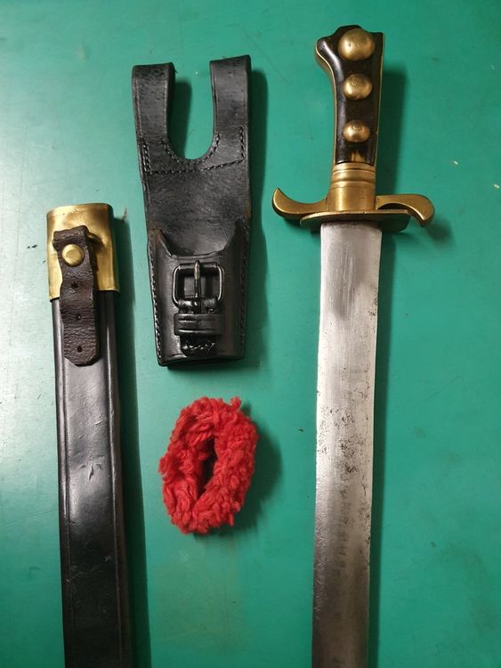 Weidmesser 1838 Bajonett Faschinenmesser Säbel Épée Militär | Kaufen auf Ricardo