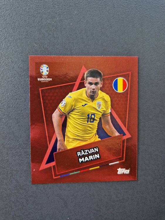 Topps UEFA Euros 2024 Sticker ROM SP RAZVAN MARIN | Kaufen auf Ricardo