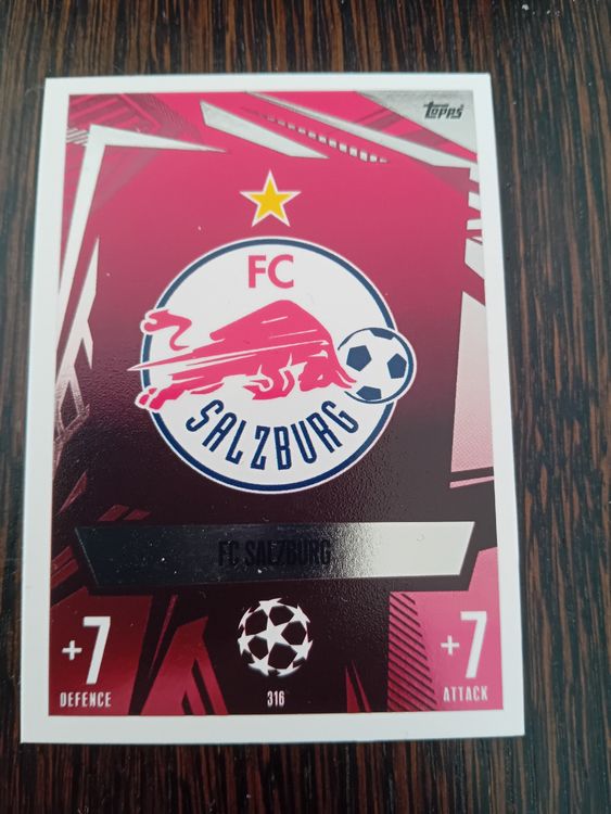 Topps Match Attax 2023-24 Salzburg Logo | Kaufen auf Ricardo