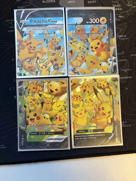 Pokemon Pikachu V-Union 4teilig SWSH 141 (Neu (gemäss Beschreibung)) in ...