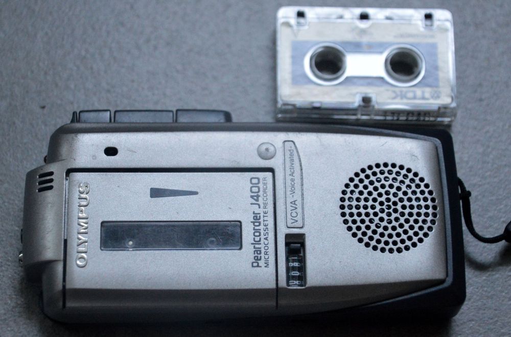Olympus Pearlcorder J400 Diktaphon / Dictaphone (Gebraucht) in Collonges für CHF 64 – mit ...