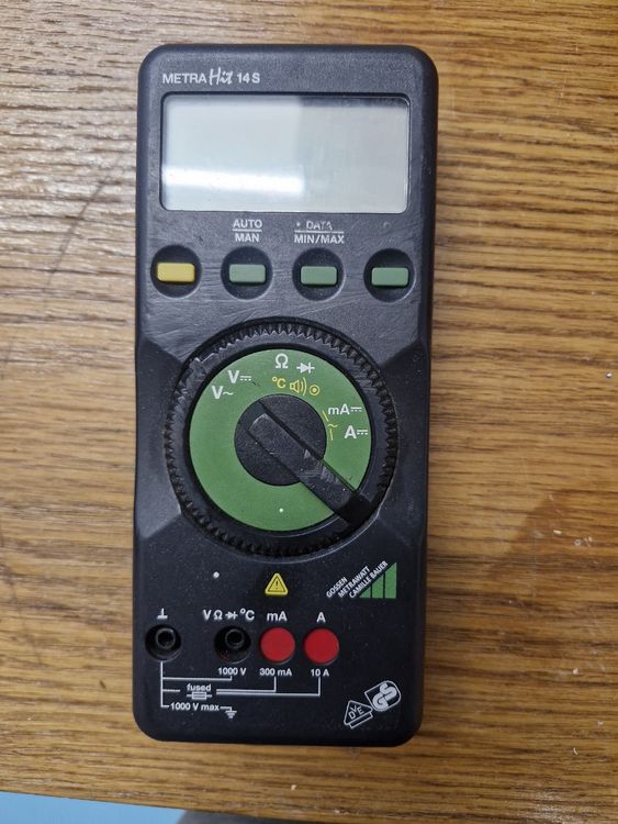 Metra Hit 14S Multimeter - Top Zustand, inkl. Anleitung! (Gebraucht) in ...