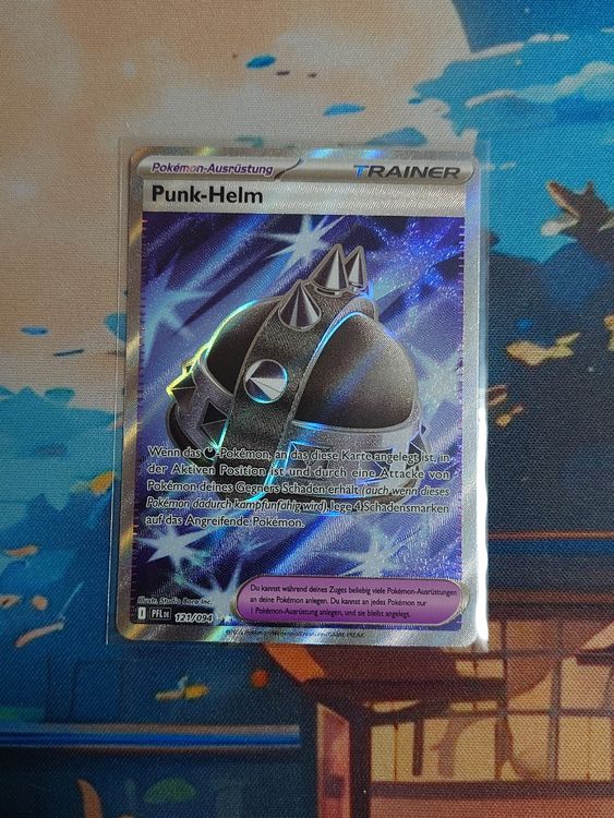 Pokemon Karte: Punk-Helm - Top Zustand! Selten!🔥 PFL121 (Neu (gemäss ...