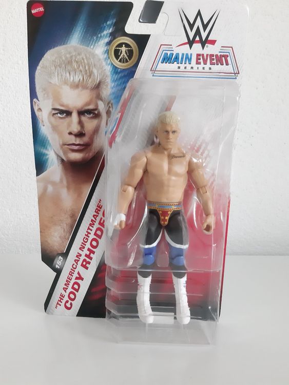 WWE Basic Series 153 Action Figure - Cody Rhodes (Neu und ...