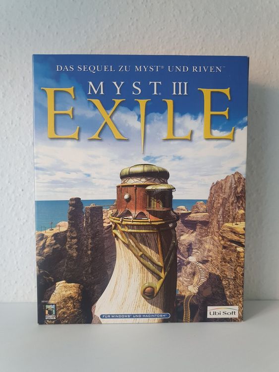 PC + Mac Game Myst 3: Exile (2001) Big Box mit Lösungsbuch (Gebraucht ...